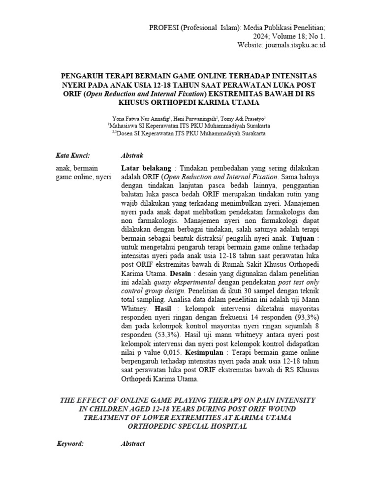 YONA Jurnal Dan Naskah Publikasi | PDF | Pengembangan Diri | Sains & Matematika