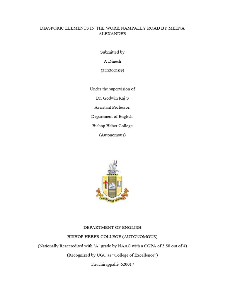 Dinesh Project | PDF | Diaspora