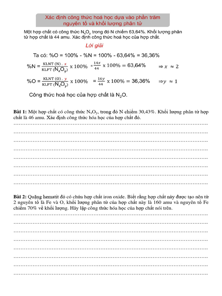 (Hóa HS) Ôn tập CK1 KHTN7 | PDF