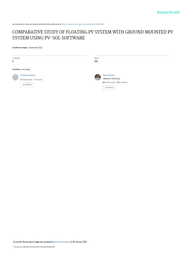 IME2021Proceedings 121 124 | Download Free PDF | Photovoltaics | Photovoltaic System