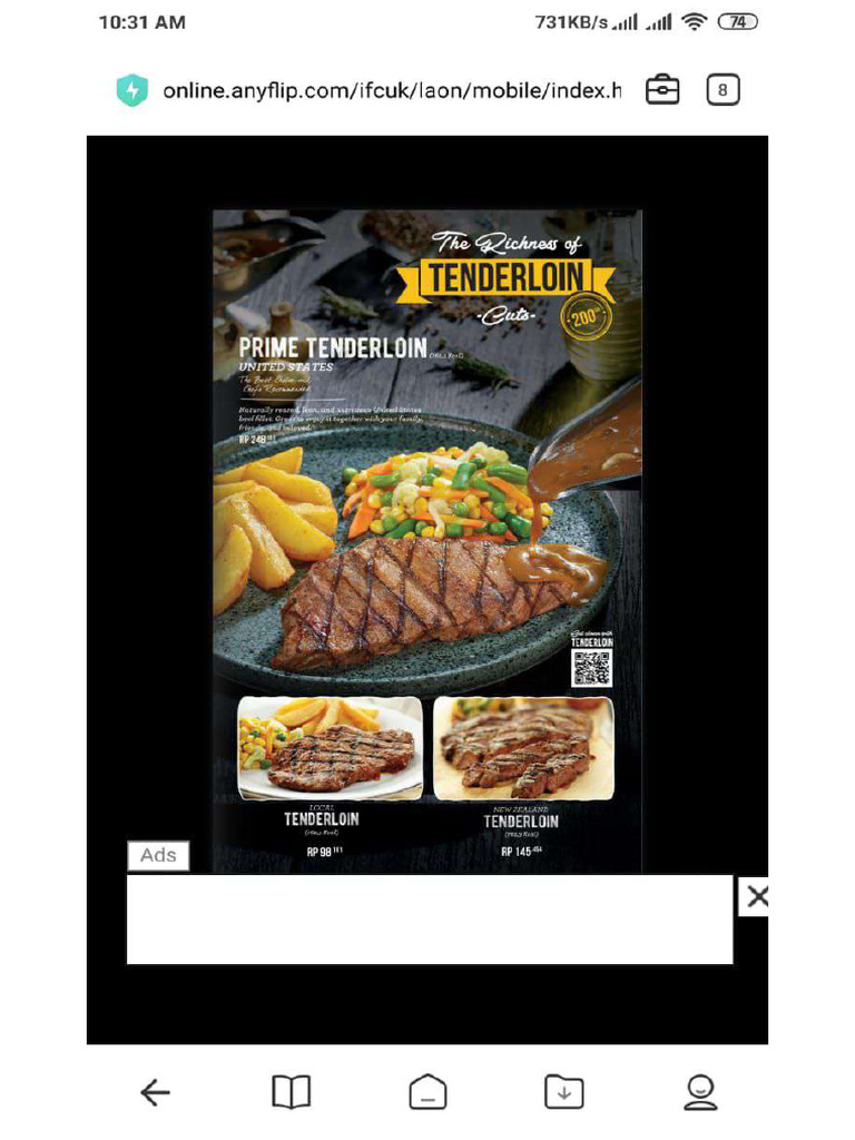 List Menu Abuba Menteng | PDF