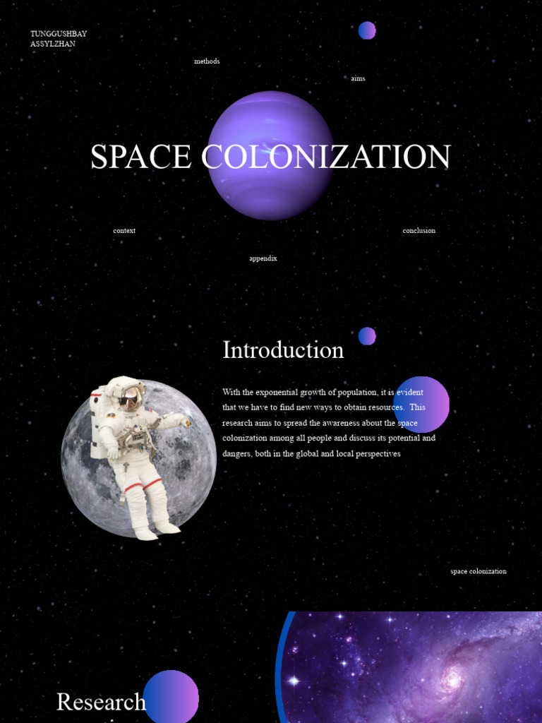 Space Colonization | Download Free PDF | Space Colonization | Nasa