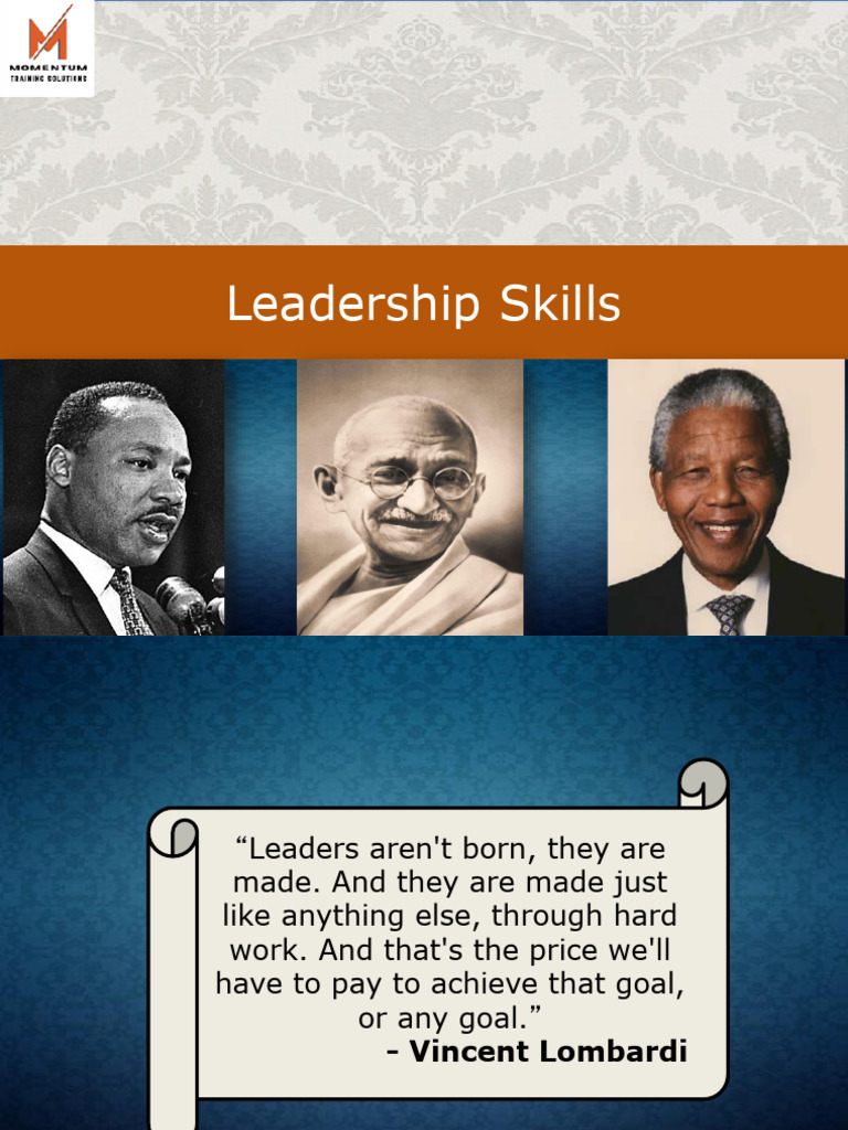 leadership-skills | PDF | Leadership | Social Psychology