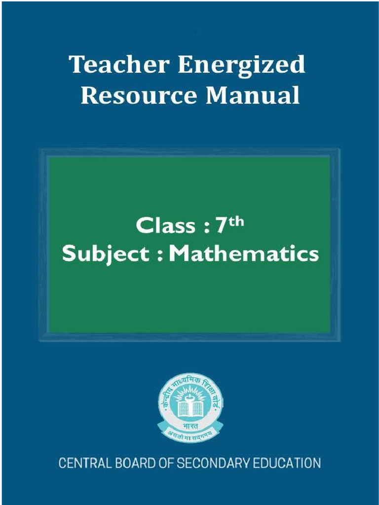 7th Math Lesson Plan - Compressed | PDF | Multiplication | Integer