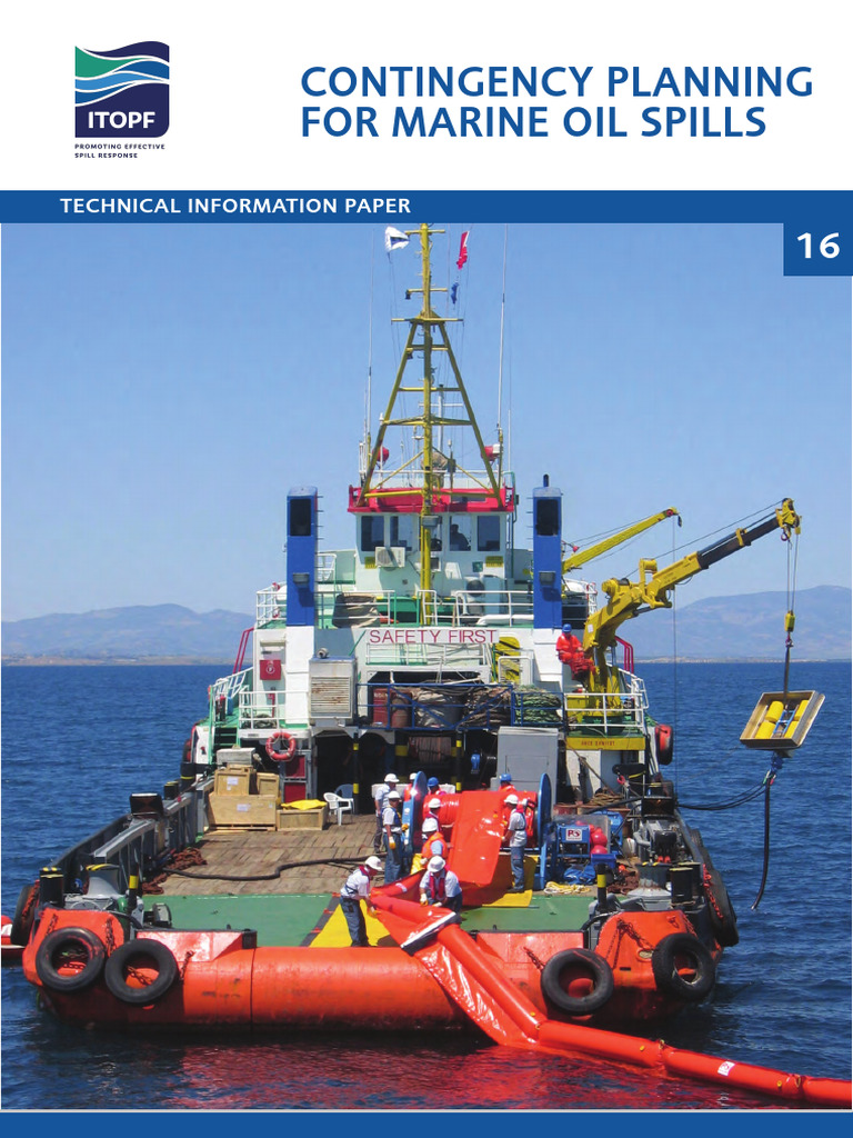 TIP 16 Contingency Planning For Marine Oil Spills | PDF | Oil Spill | Risk