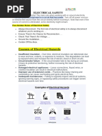 Electrical Safety Awareness Guide | PDF | Occupational Safety And ...