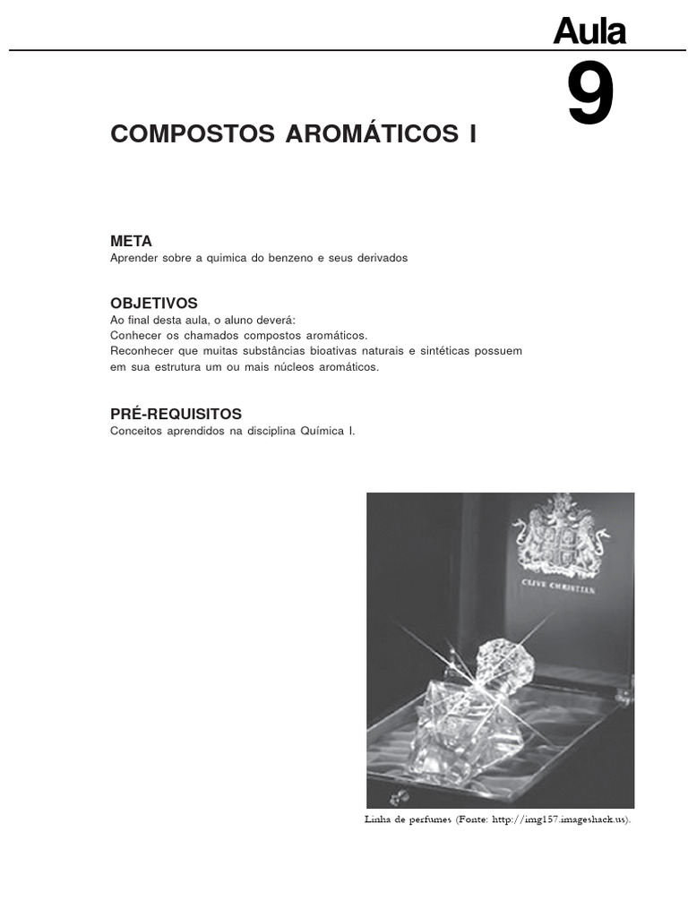 10002902042012quimica Organica I Aula 9 | PDF | Aromaticidade | Orbital molecular