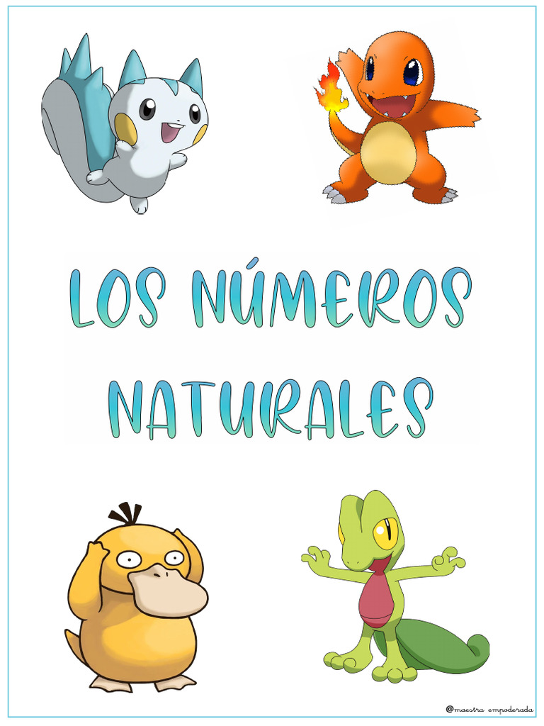 Cuaderno Matemã¡ticas Pokemon | PDF | Multiplicación | Álgebra abstracta