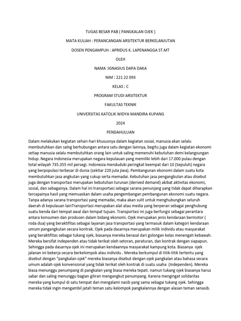 Tugas Besar Pab Ighe Dappa | PDF