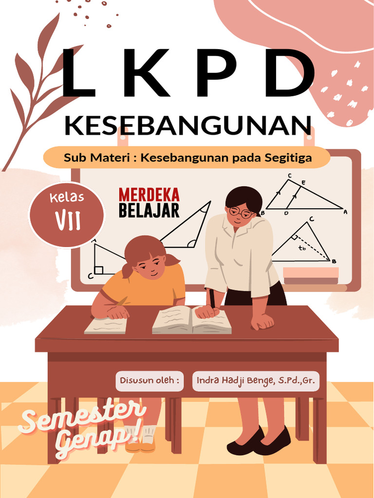 LKPD - Kesebangunan Pada Segitiga | PDF