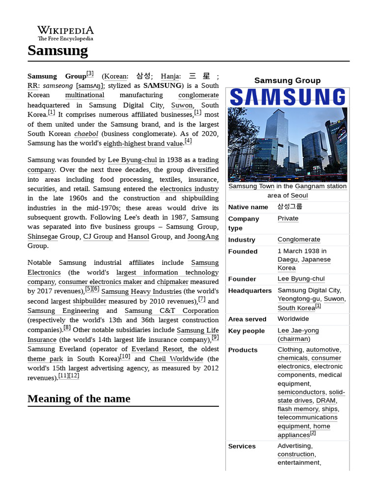 Samsung | PDF | Samsung | Samsung Electronics