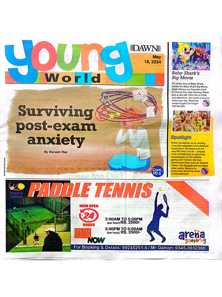 DAWN young world 18 May 2024 | PDF