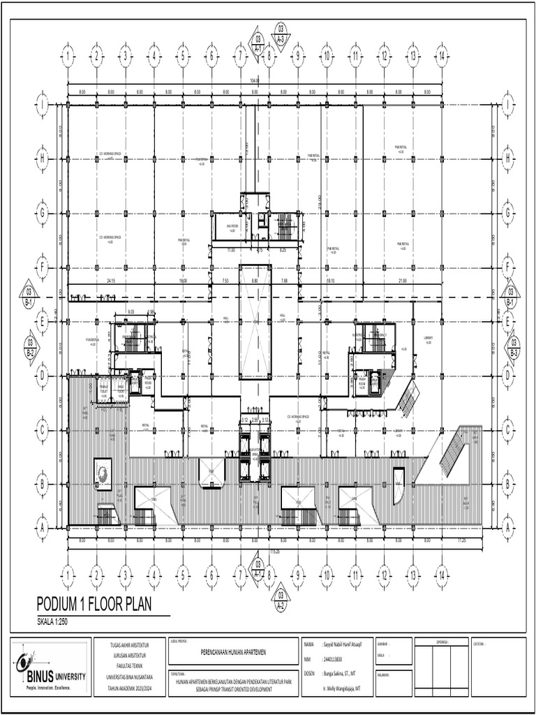 4.podium 1 Floor Plan | PDF