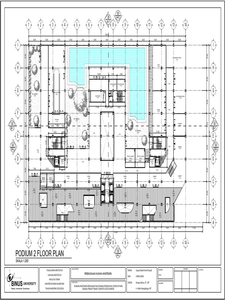 5.podium 2 Floor Plan | PDF