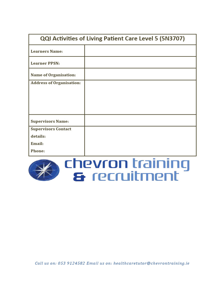 QQI Level 5 Patient Care Competency Guide | PDF | Hygiene | Medicine