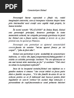 Caracterizare Take Ianke | PDF