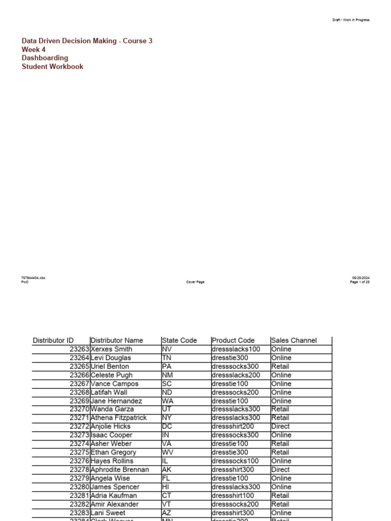 Dashboarding | PDF | Data Management | Information Science