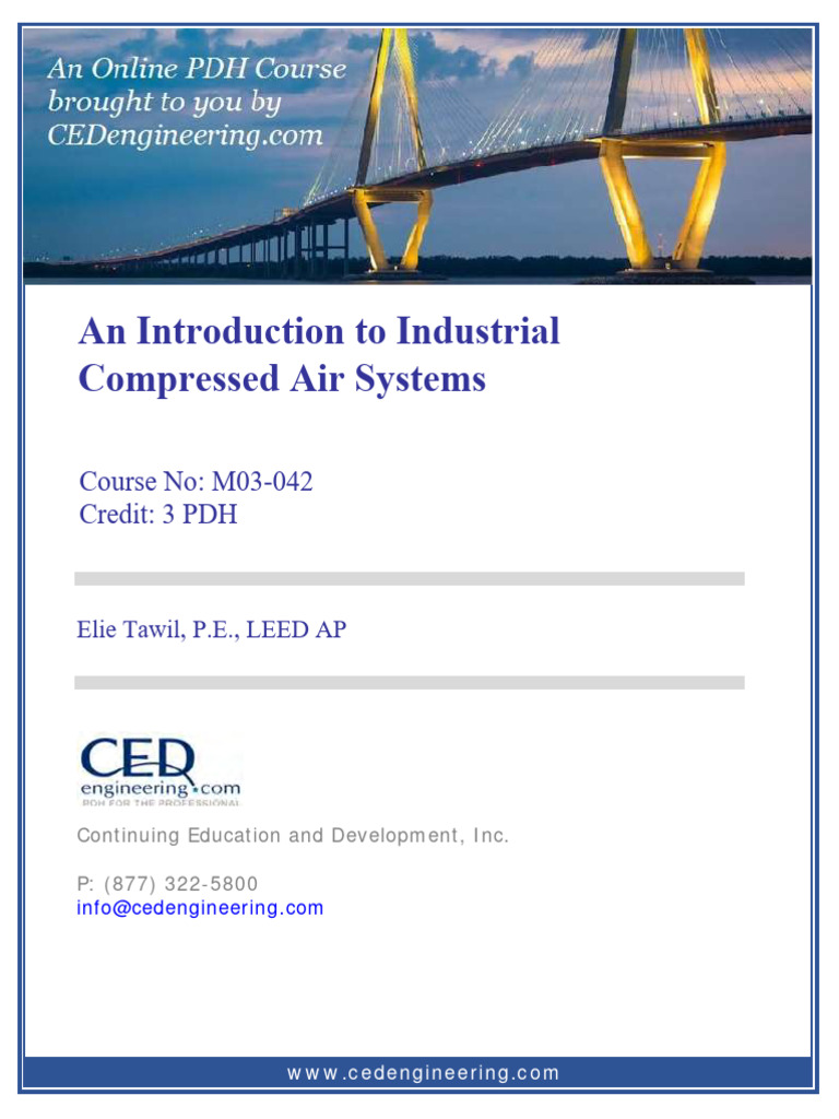Industrial Compressed Air Systems Guide | PDF | Humidity | Engines