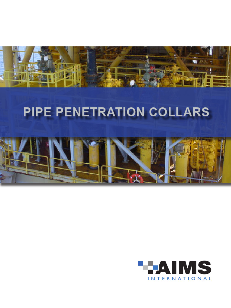 Pipe Penetration Collars | PDF | Polyurethane | Chemical Substances