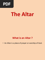 Church Altar Size and Design Guidelines | PDF | Altar | Christian ...