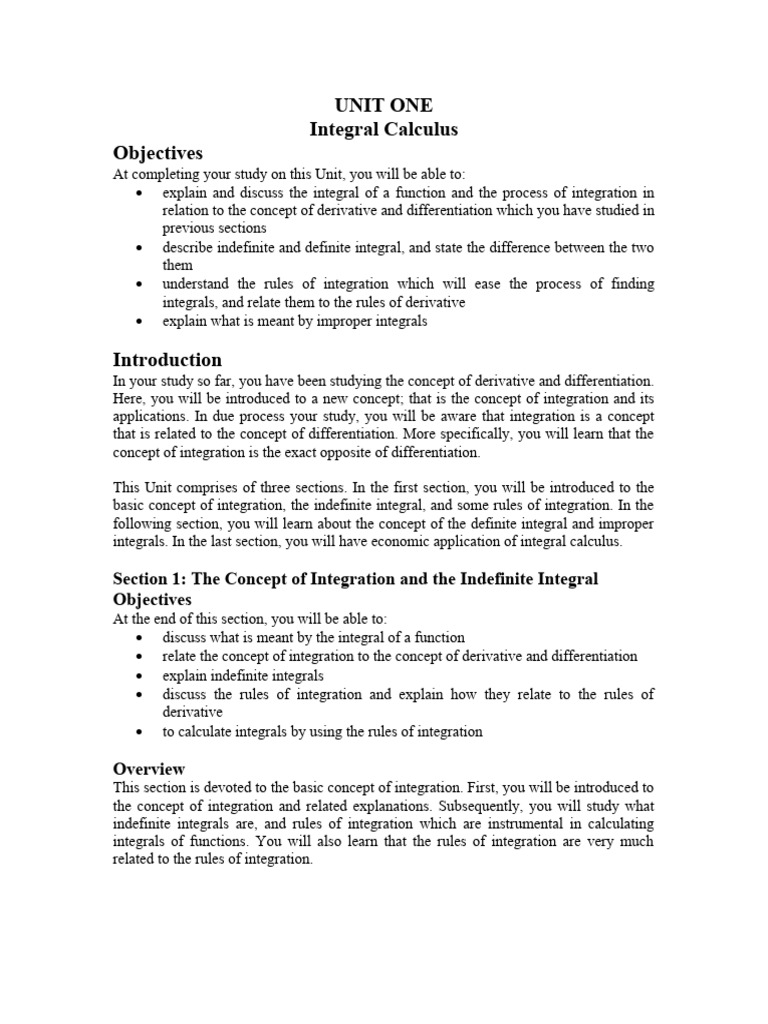 Integral calculus | PDF | Integral | Economic Surplus