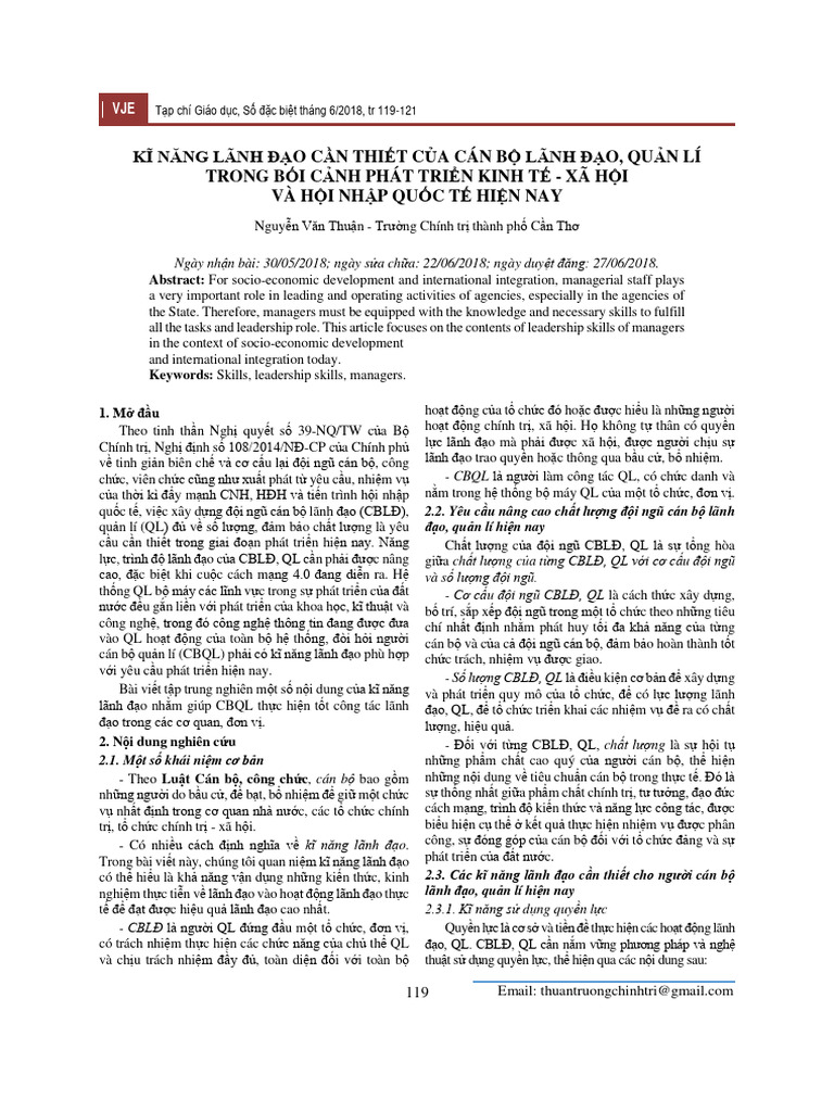 (123doc) Ki Nang Lanh Dao Can Thiet Cua Nguoi Can Bo Lanh Dao Quan Li Trong Boi Canh Phat Trien ...