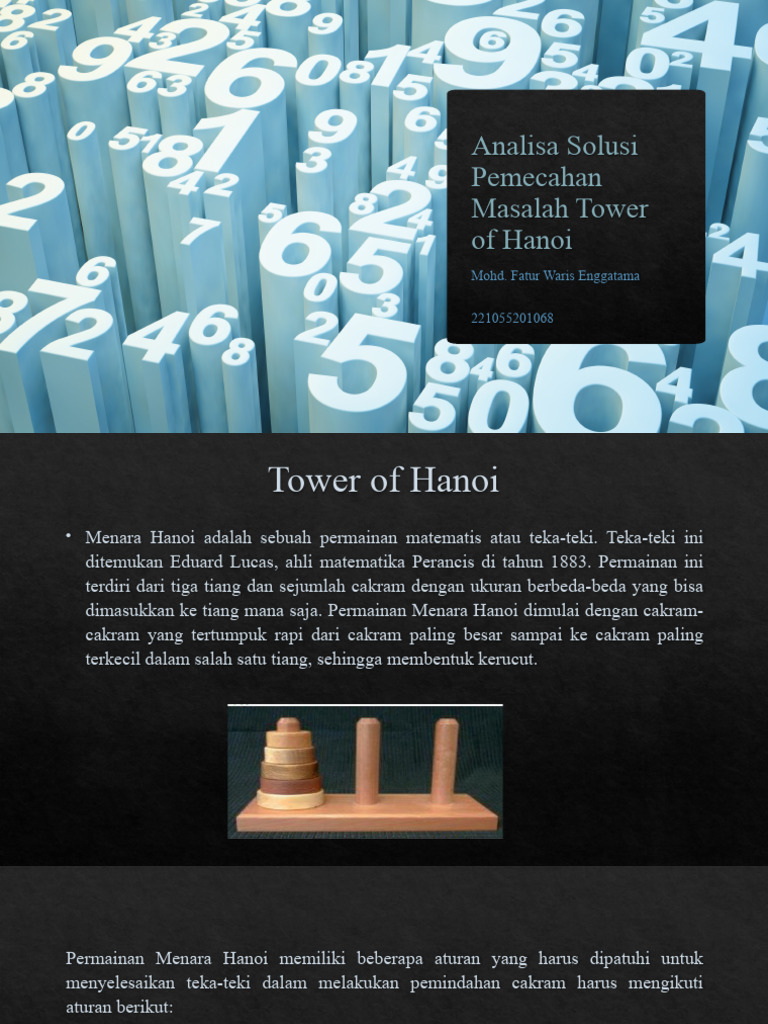 Analisa Solusi Pemecahan Masalah Tower of Hanoi | PDF