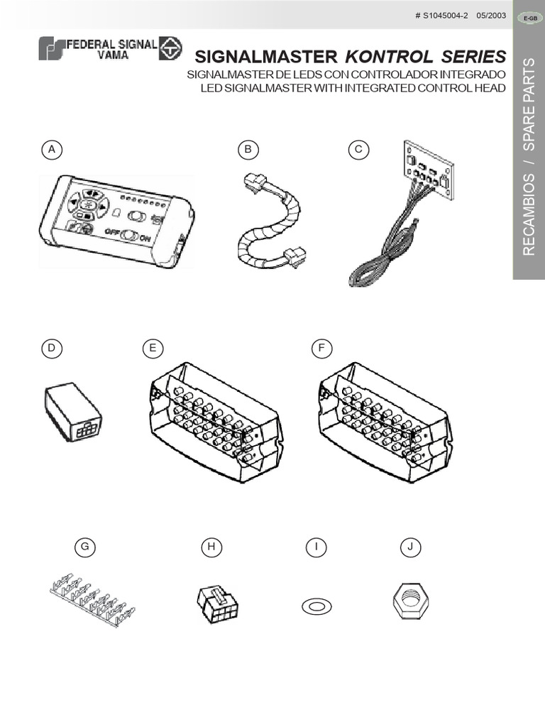 LED Control Head for Signalmaster | PDF | Physical Layer Protocols ...