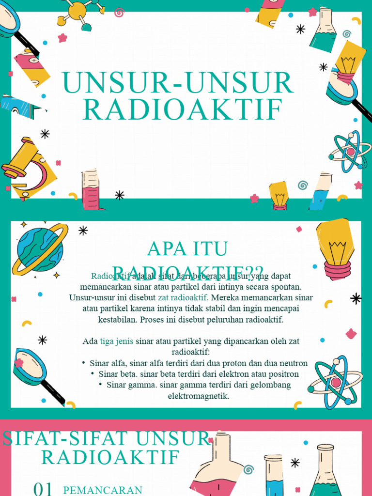 Unsur-Unsur Radioaktif | PDF | Sains & Matematika