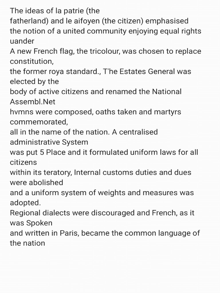 After French Revolution | PDF