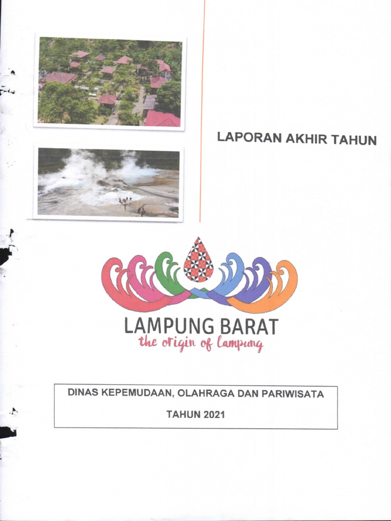 Laporan Akhir Tahun 2021 Lampung Barat | PDF