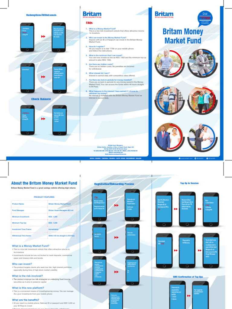 Money Market Fund Brochure Pdf Investing Economies