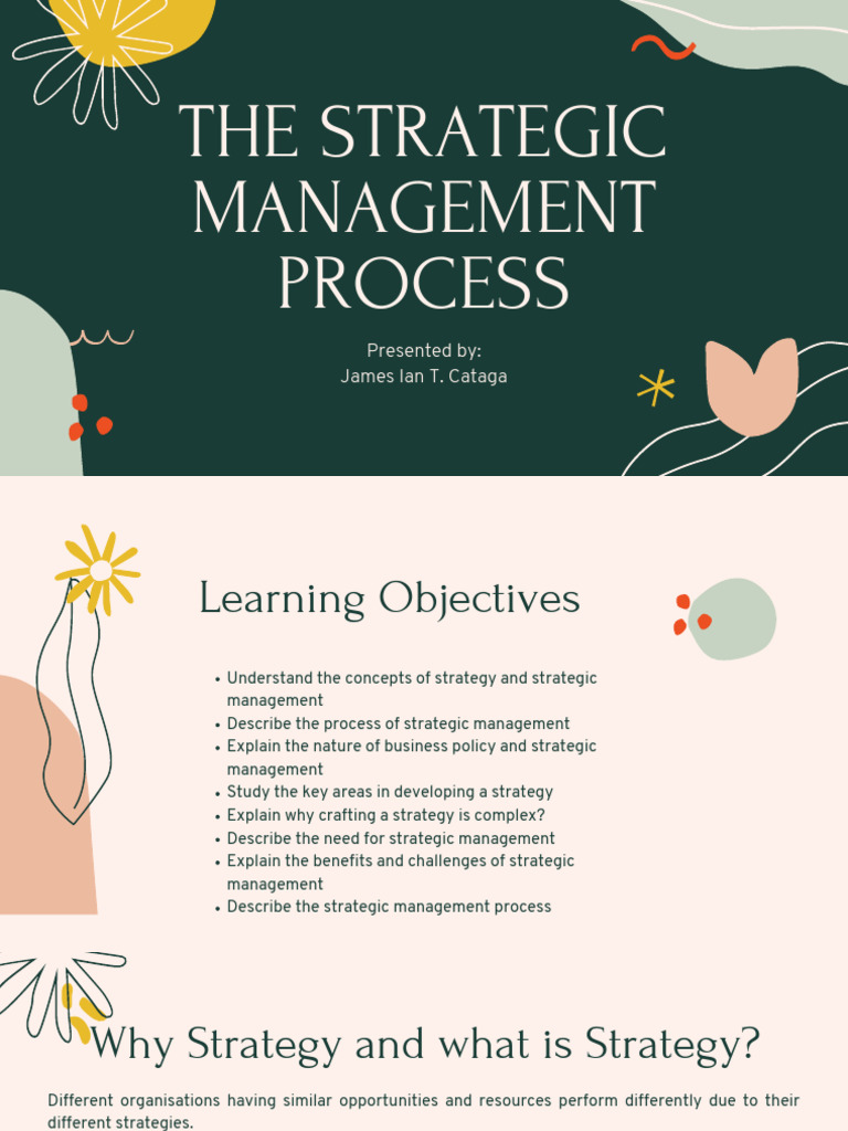 Strategic Management Process | PDF | Strategic Management | Innovation