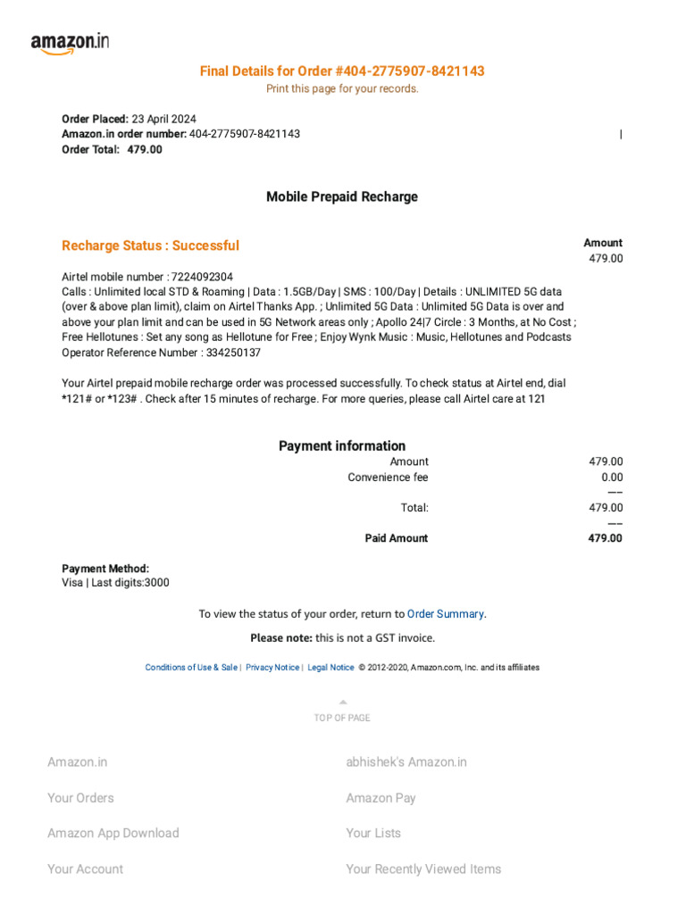 Amazon | PDF | Service Industries