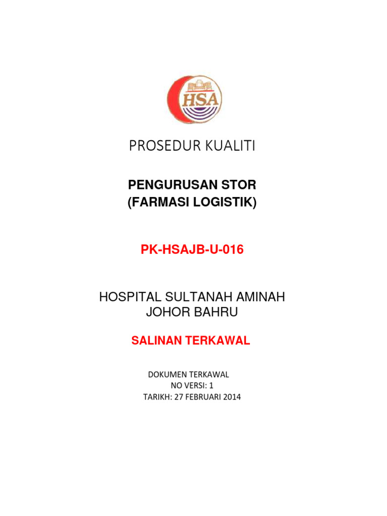 Iso-Pengurusan Stor | PDF