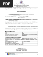 School Form 4 (SF4) Monthly Learner's Movement and Attendance | PDF