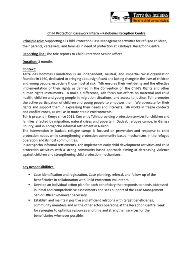 Child Protection Casework | PDF | Child Protection | Recruitment