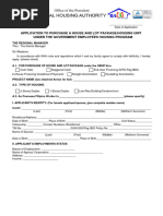 18.2housing Allowance Application Form For Home Owners | PDF | Loans ...