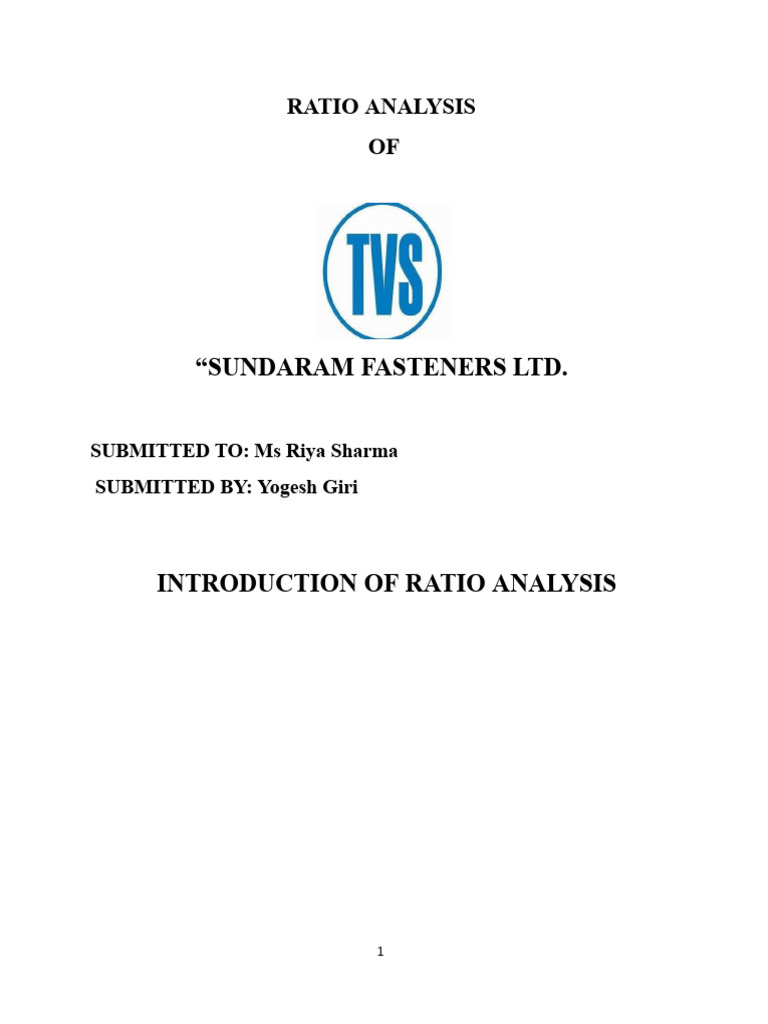 Yogesh Presentation Final Submission | PDF | Financial Capital | Equity (Finance)