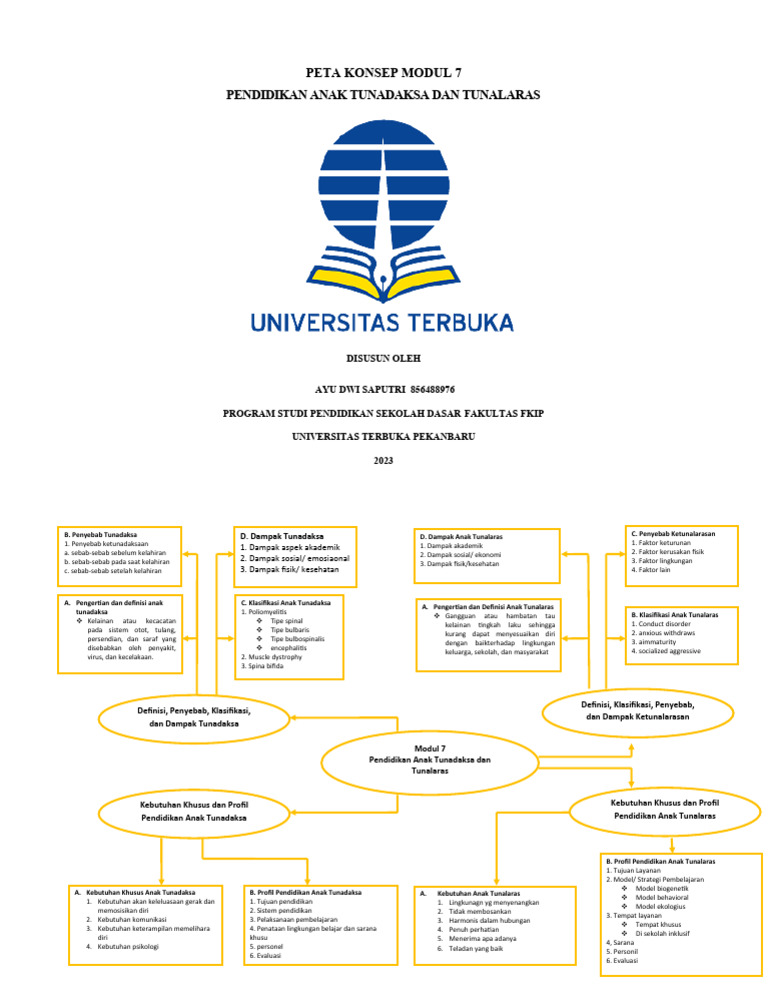 Peta-Konsep-Modul-7 ABK | PDF