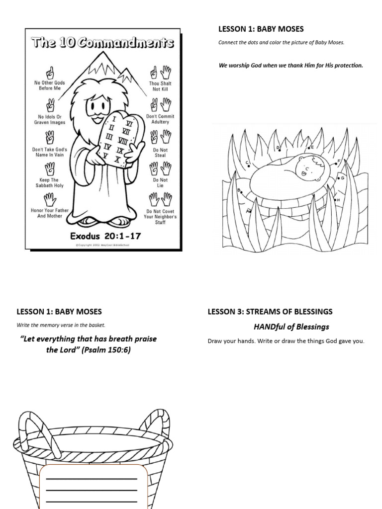 Vacation Bible School 2024 Booklet | PDF