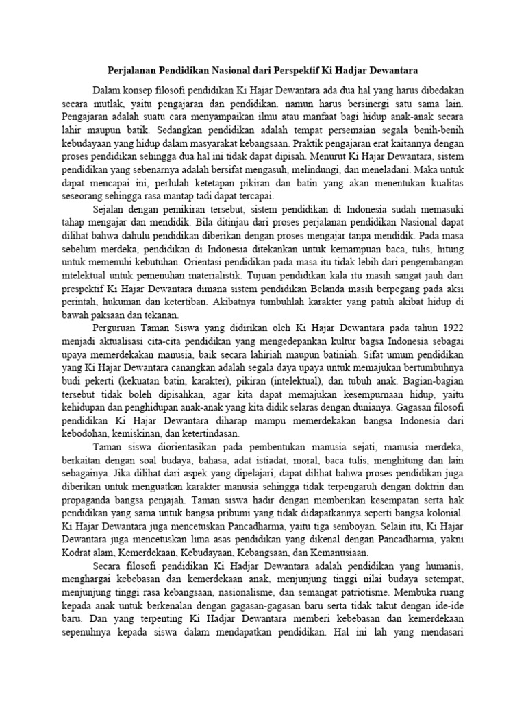 Filosofi Pendidikan Topik 1 Eksplorasi Konsep | PDF