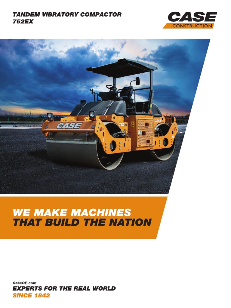 752ex Compactors Brochure in en | PDF | Engines | Brake