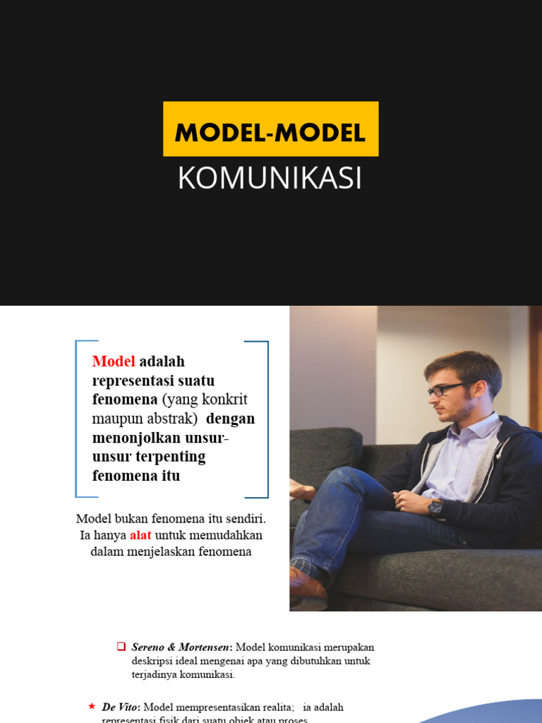 PIK 5 Model Komunikasi | PDF