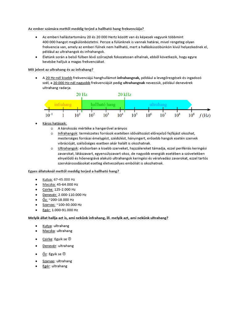 Hangok | PDF