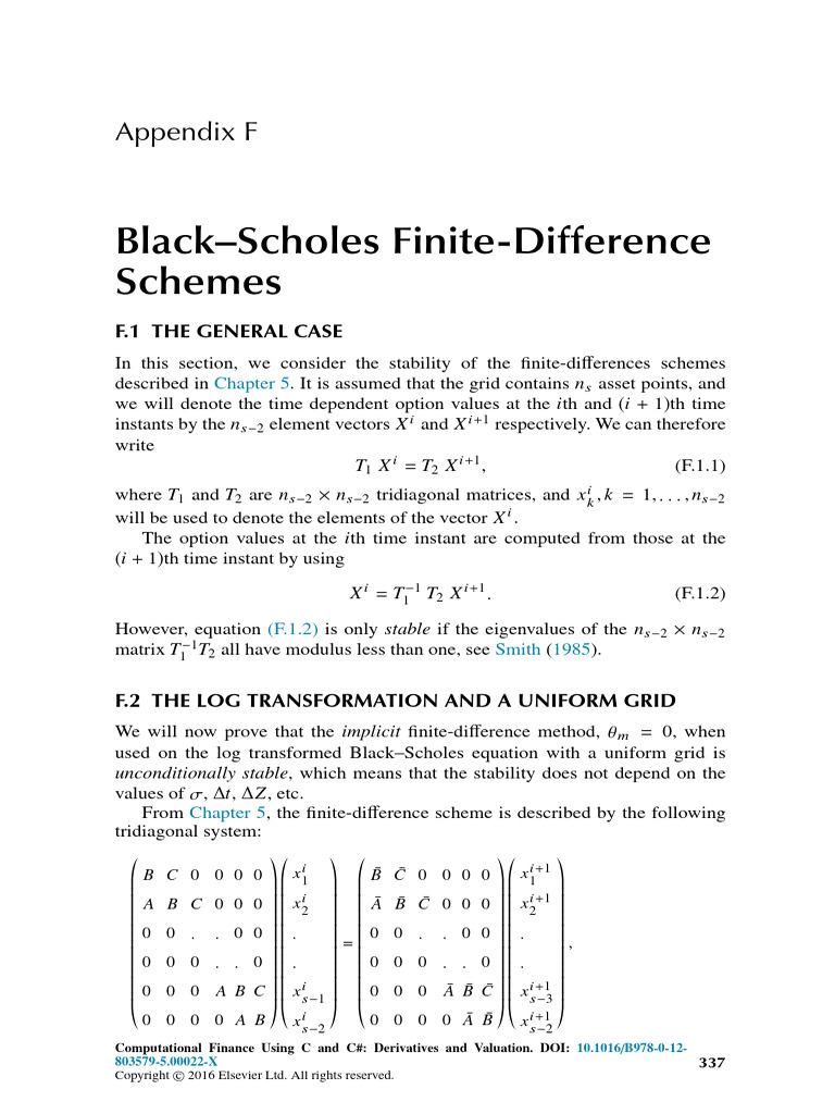 Appendix F - Black Scholes Finite Differen - 2016 - Computational ...