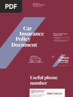 Policy Booklet | PDF | Insurance | Traffic Collision