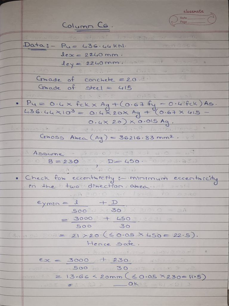 C2 COLUMN NO - C6, C10, C12..Roll No 29 | PDF