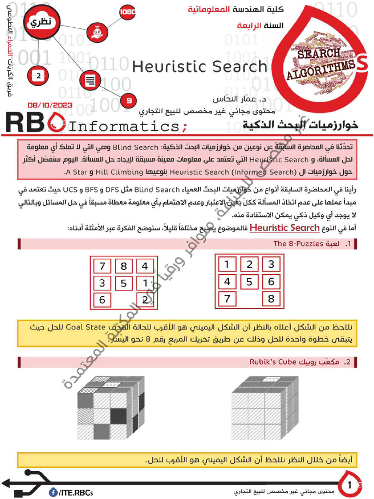 Theoritical Smart Search Algorithms - Lec 2 | PDF