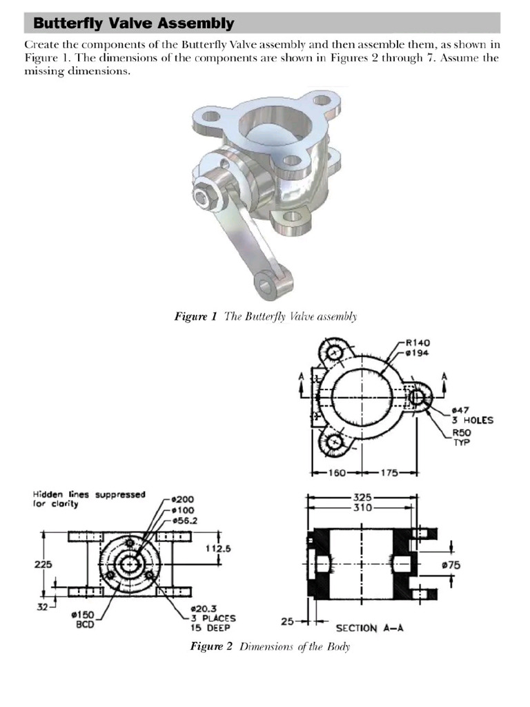 Butterfly Valve Assembly | PDF